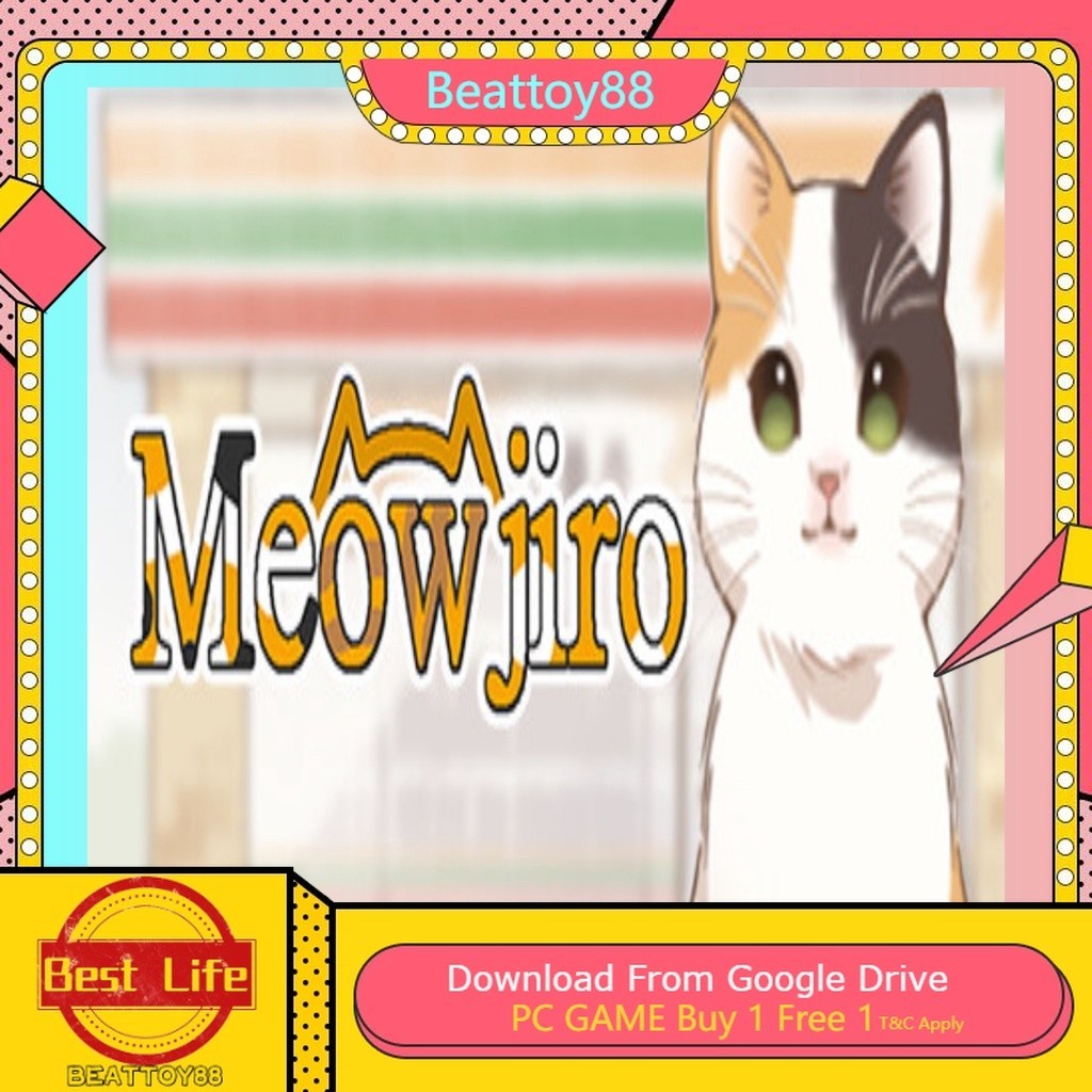Meowjiro | CUTE | PC GAME [GDrive Download] | Shopee Malaysia