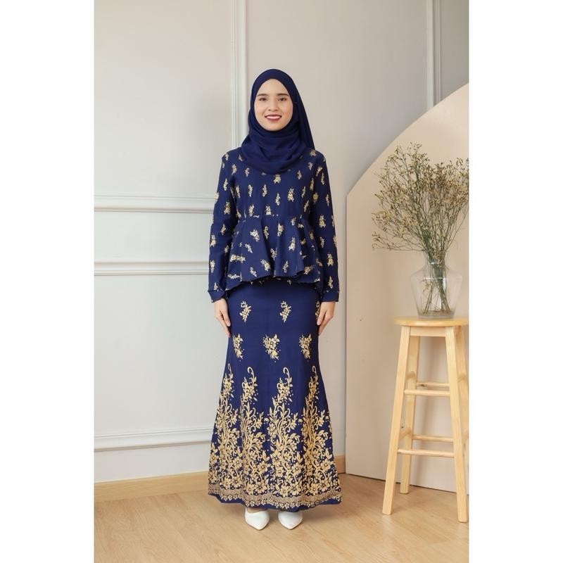Aairabeclassy NARA Kurung Set Peplum Sepasang Murah Baju Raya 2024 ...