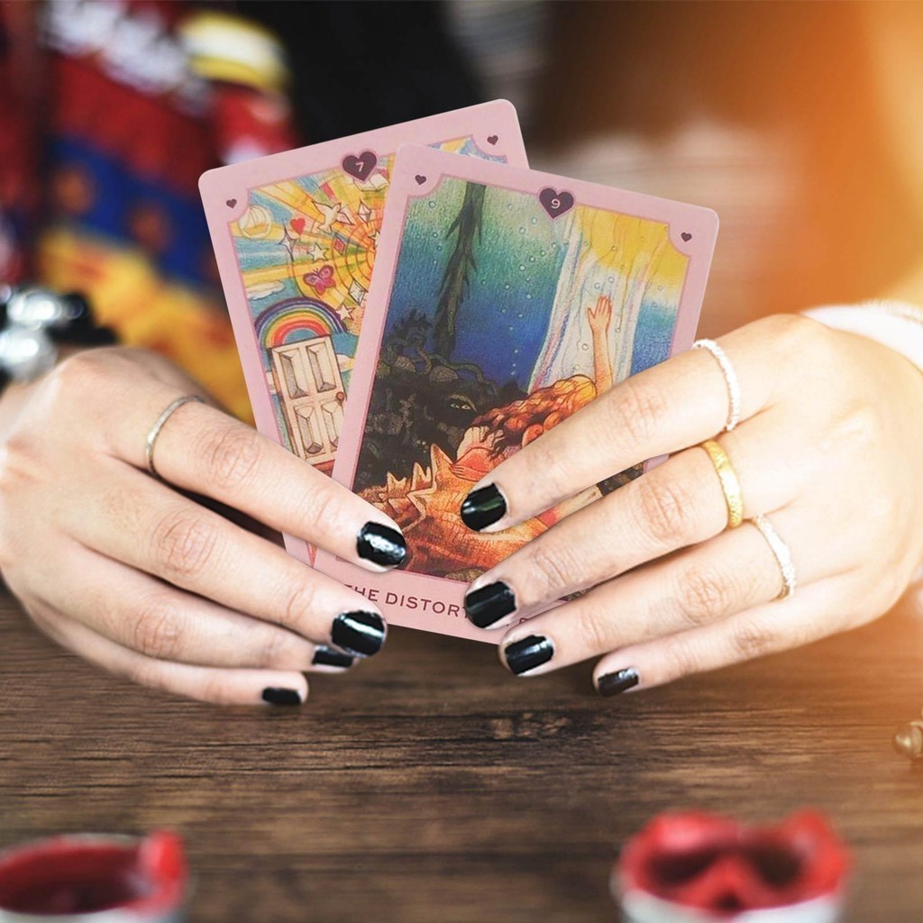 Tarot Cards Full English True Love Oracle Cards Fate Divination Tarot ...