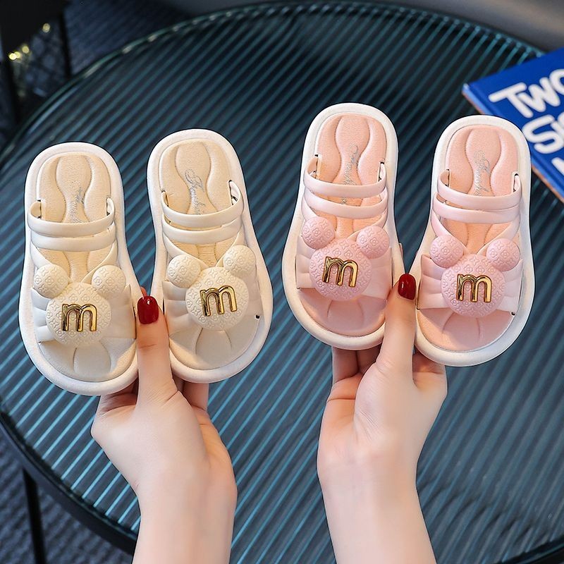 Girls Sandals Children's Slippers Anti-slip Soft Sole Lightweight Cute ...