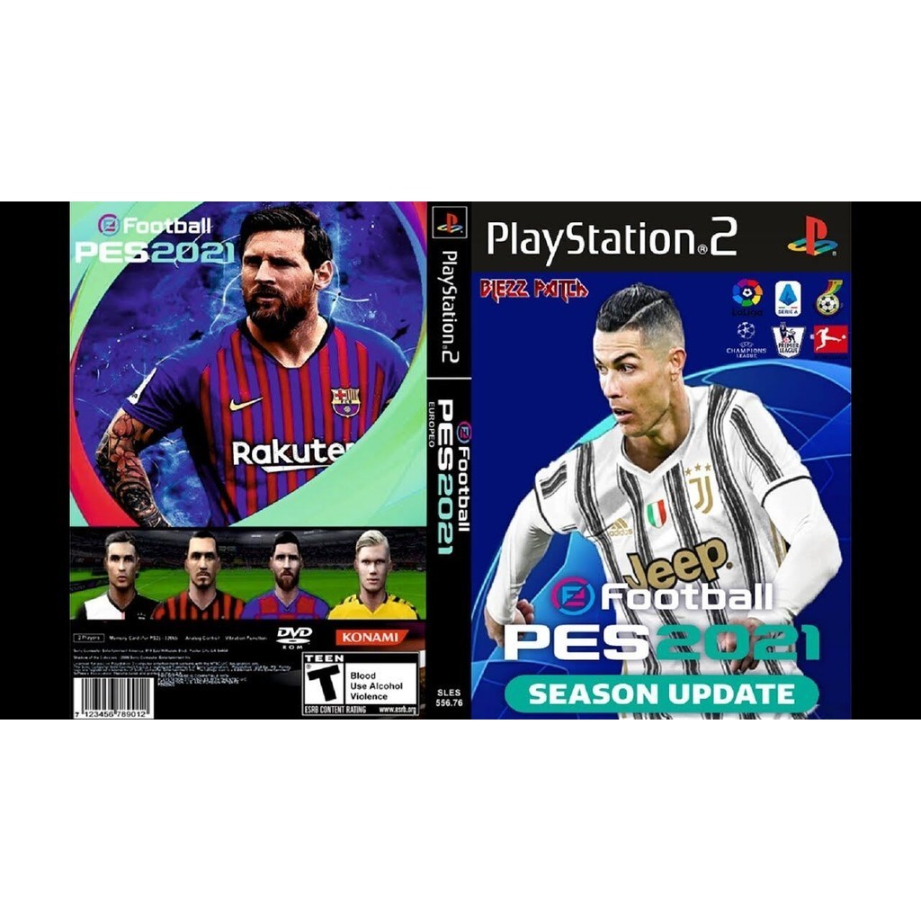（PS2 Games CD DVD）PES 2021 Pro Evolution Soccer 2021 Blezz Patch , (Dvd ...