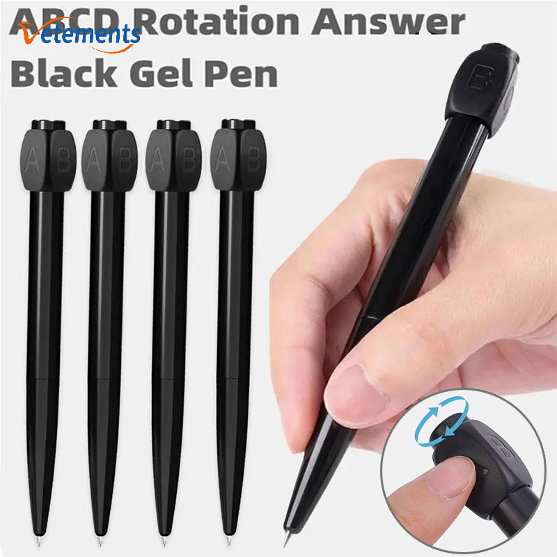 Personality Smooth Glide Ballpoint Pen 0.5mm Answer Choose Funny ABCD ...