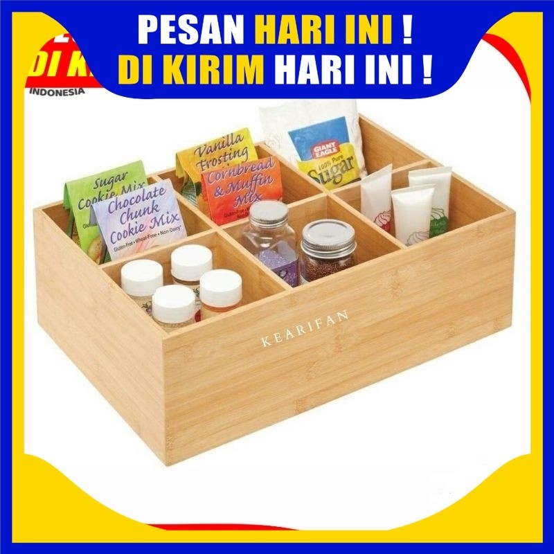 KAYU (H99) Coffee Box Rack Sachet Wooden Storage Box | Shopee Malaysia