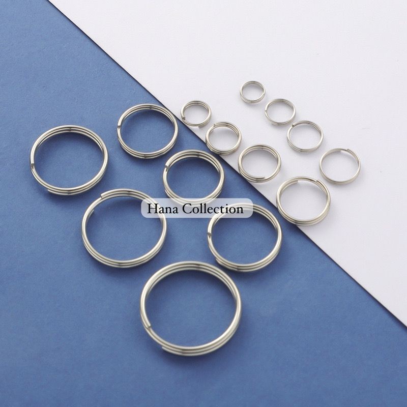 10gr Bead Mote DIY Ring Double/Double Jump Ring | Shopee Malaysia