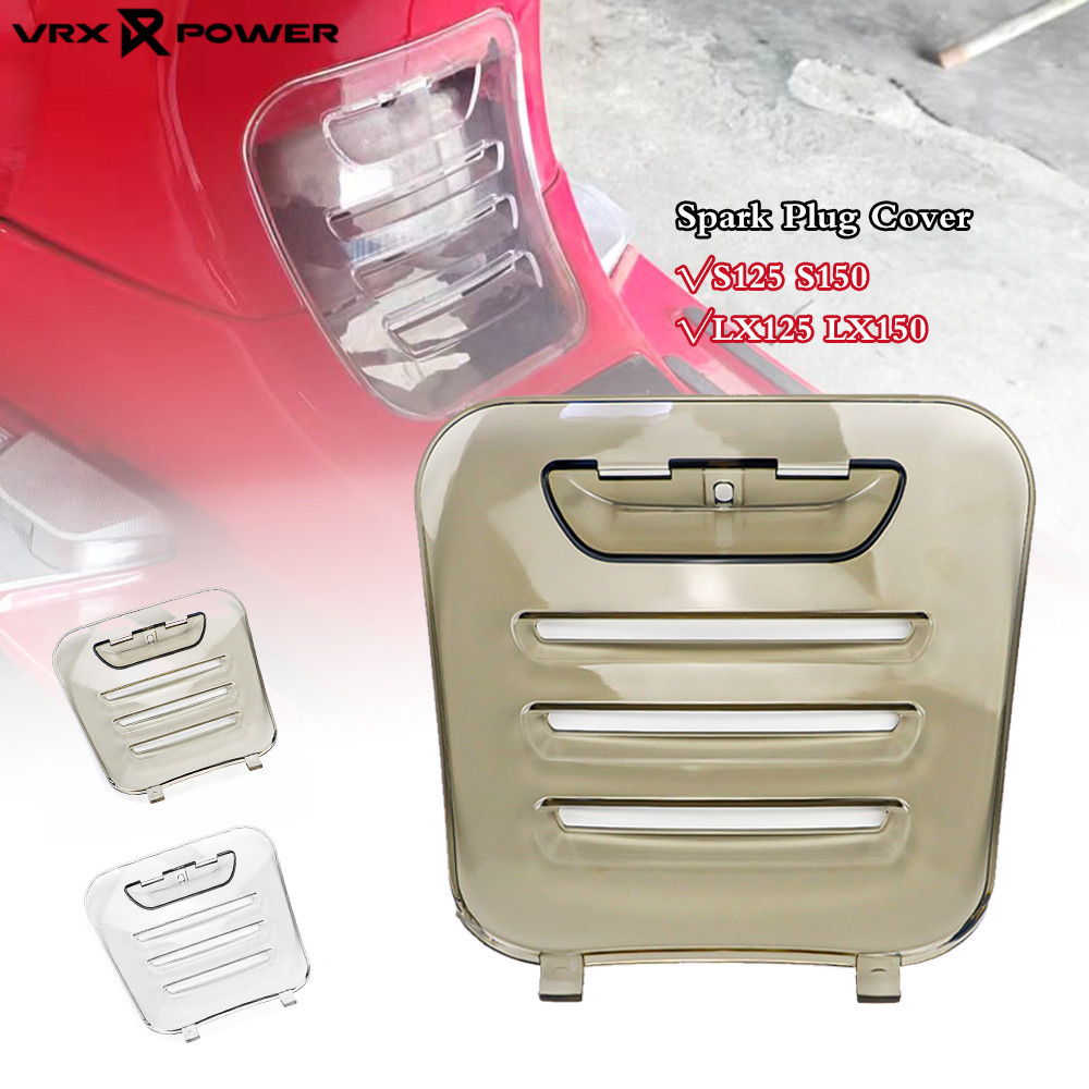 Motorcycle Spark Plug Cover Vent Protector Guard for Vespa S125 S150 ...