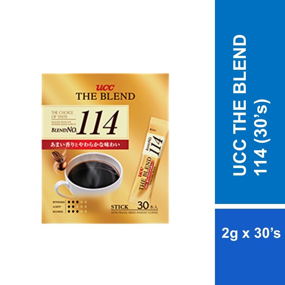 UCC THE BLEND 114 (30s x 2g) | Shopee Malaysia