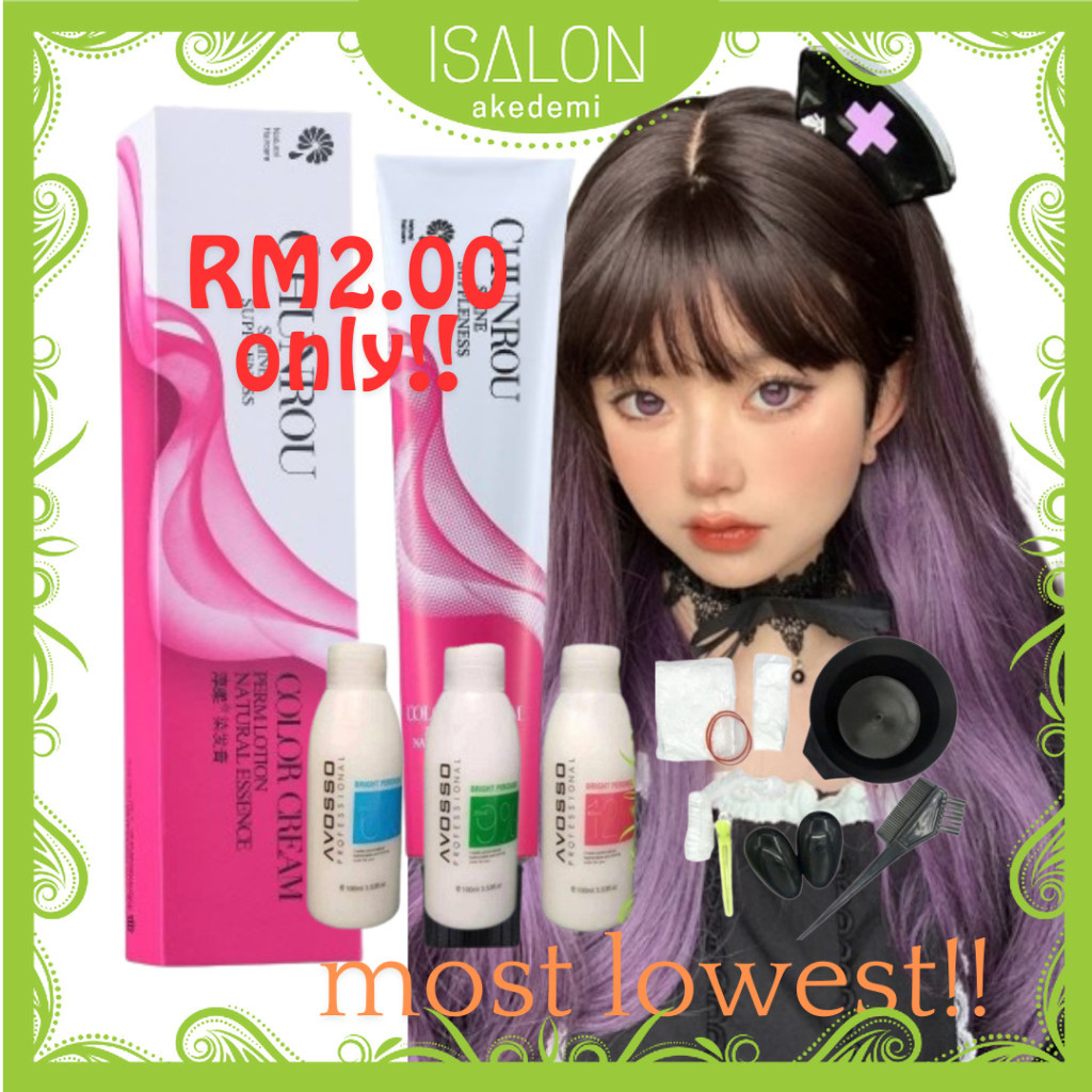 [PAGE 1] 📌NO BOX📌 {CLEARANCE STOCK KASI HABIS} FASHION HAIR DYE COLOR ...