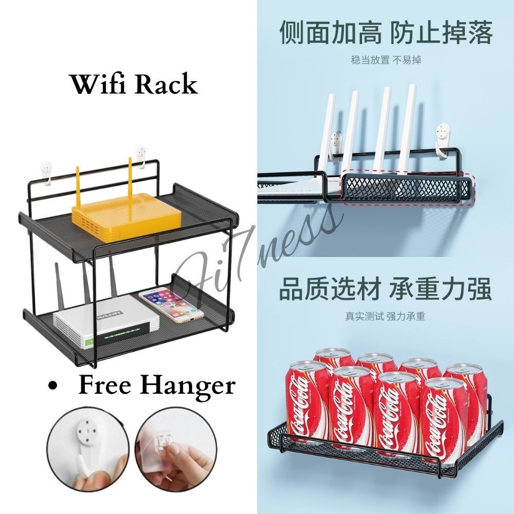 Tv Box Hanging Rak Wifi Rack Router Rack Gantung Wifi Rak Wifi Wall ...
