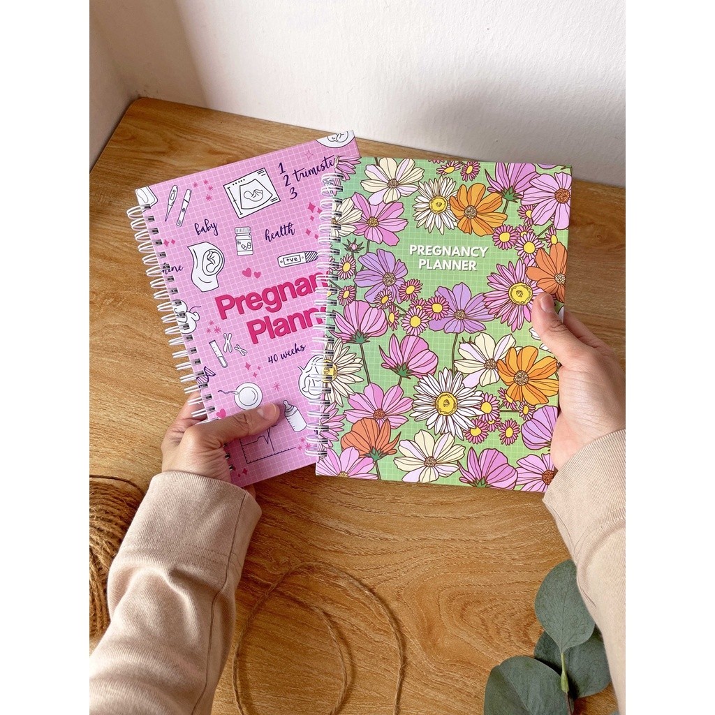 Pregnancy Planner Book For Pregnant Mother With Hard Cover | Shopee ...