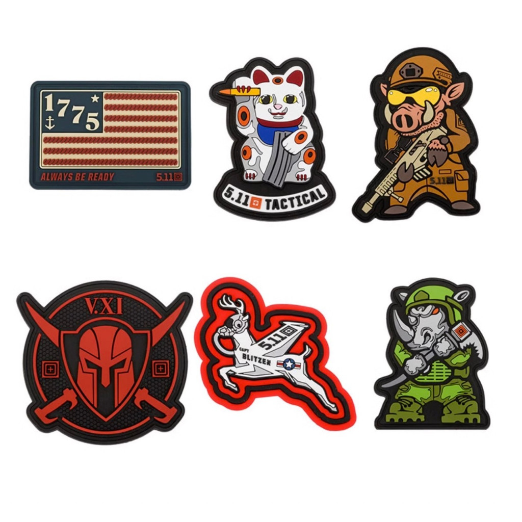 Patch-tactical velcro PVC 5.11 velcro Sticker | Shopee Malaysia