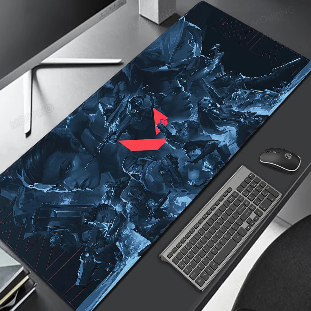 Girl Valorant Desk Mats Gaming Mouse Pad Gamer Laptop Home MousePad ...