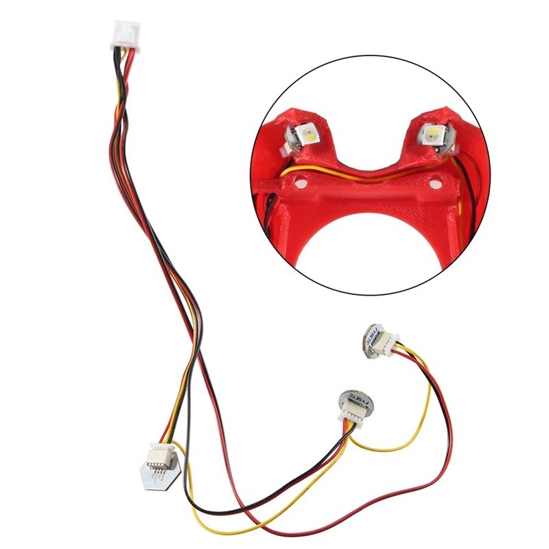 RGBW LED Kit Button PCB Leds PTFE Wiring Harness Led Light for Voron 2. ...