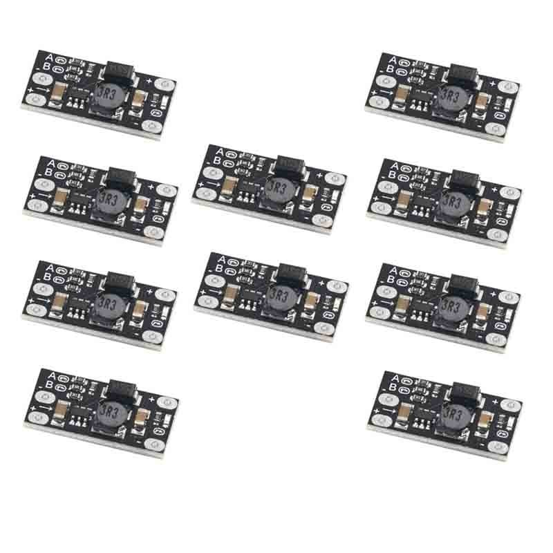 10PCS 3.7V to 12V mini DC-DC boost module supports 5V 8V 9V 12V output ...