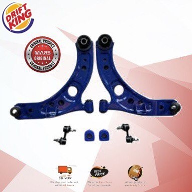 🚨 MARS 🚨 HEAVY DUTY LOWER ARM SET WITH STABILIZER LINK & STABILIZER BAR ...