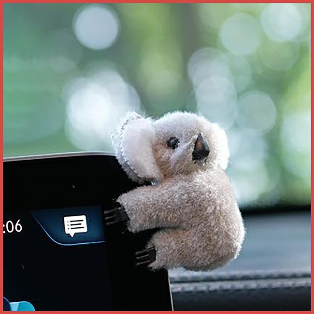 Mini Stuffed Koala Bear Plush Cute Small Koala Stuffed Animal Car Interior Decoration Backpack ...