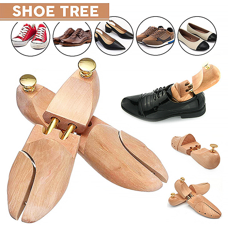 Wooden Shoes Trees Stretcher Unisex with Spring for Women Men Leather ...