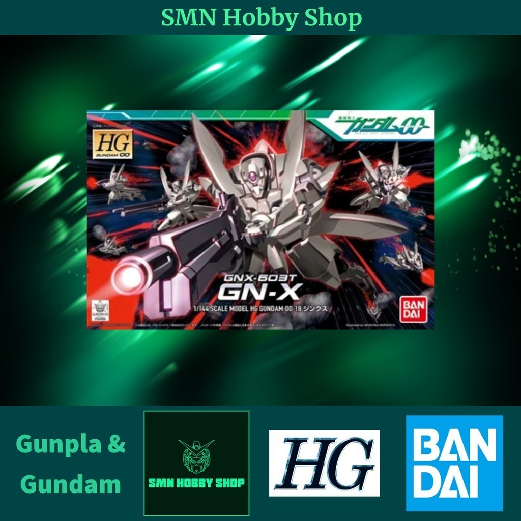 HG 1/144 GNX-603T GN-X 018 Gunpla Gundam Toys Plastic Model Kit [HG00 ...