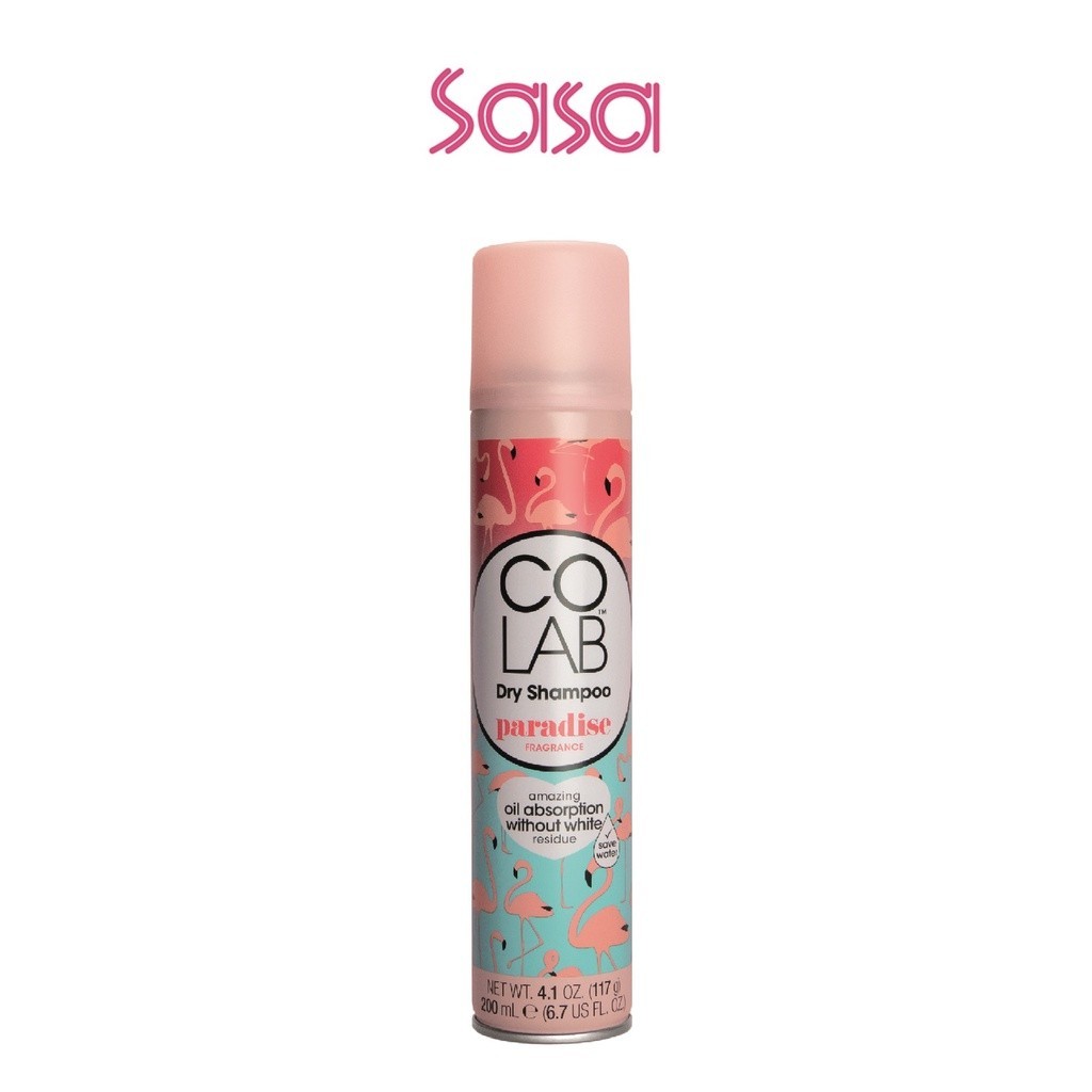 COLAB : Dry Shampoo 200ML (Paradise) | Shopee Malaysia