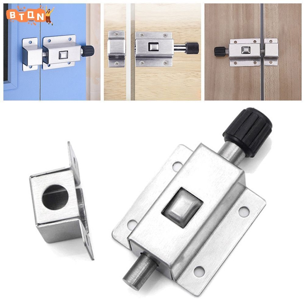 [BTQN] 1PC Stainless Steel Door Latch Sliding Lock Barrel Bolt ...