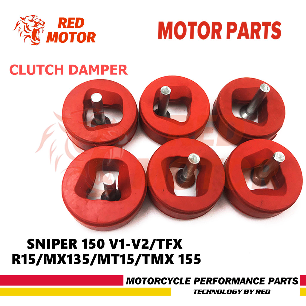 RACING Clutch Damper Damper HEAVY DUTY SNIPER150 V1-V2/TFX/R15/MX135 ...
