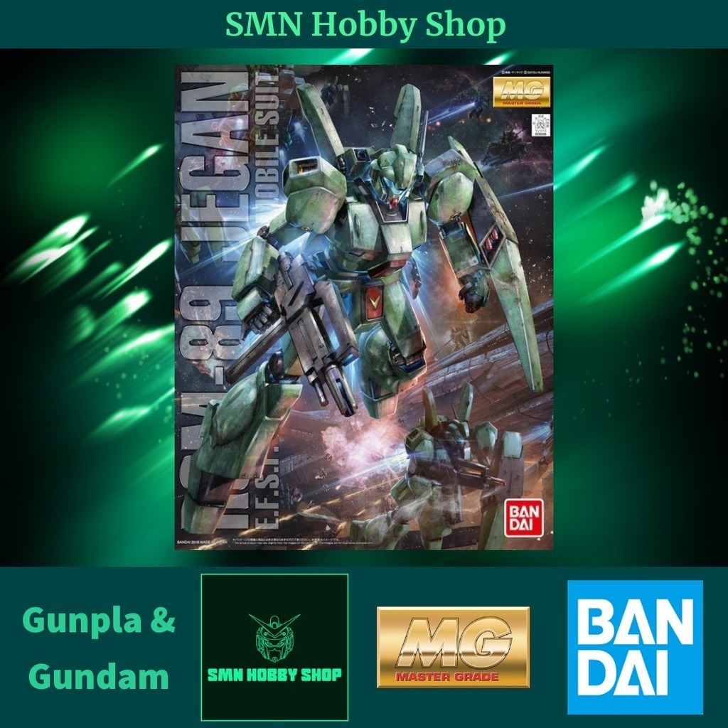 MG 1/100 RGM-89 Jegan Gunpla Gundam Toys Plastic Model Kit [Mobile Suit Gundam] (Bandai ...