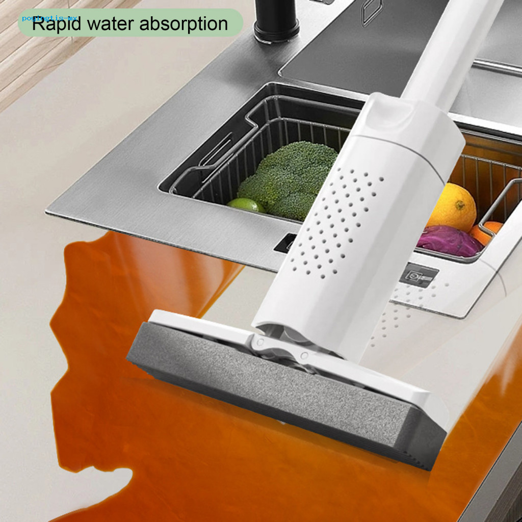 poyingtis Compact Lightweight Mop Compact Self-squeezing Mini Mop ...