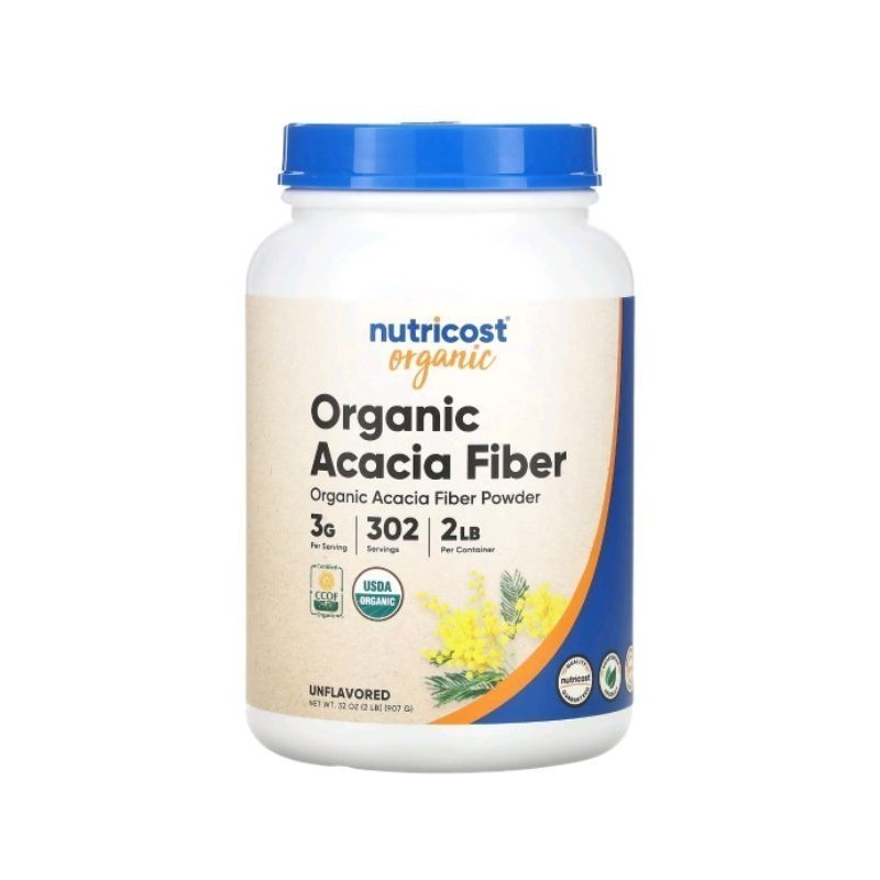 Nutricost, Organic Acacia Fiber Powder, Unflavored, 32 oz (907 g ...