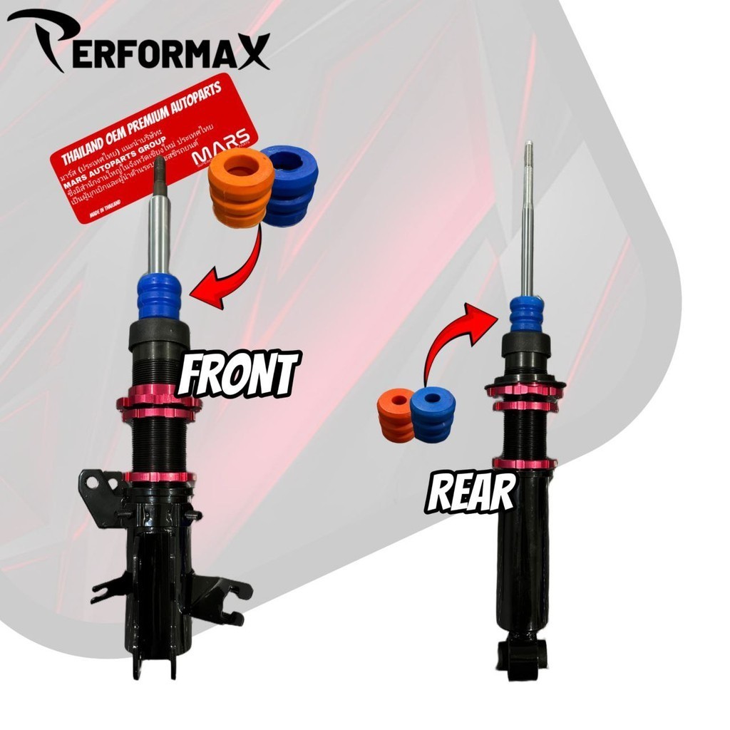 🔥 MARS 🔥 BLUE ABSORBER STOPPER BUMP STOPPER INNER SUB BUSH ABSORBER ...