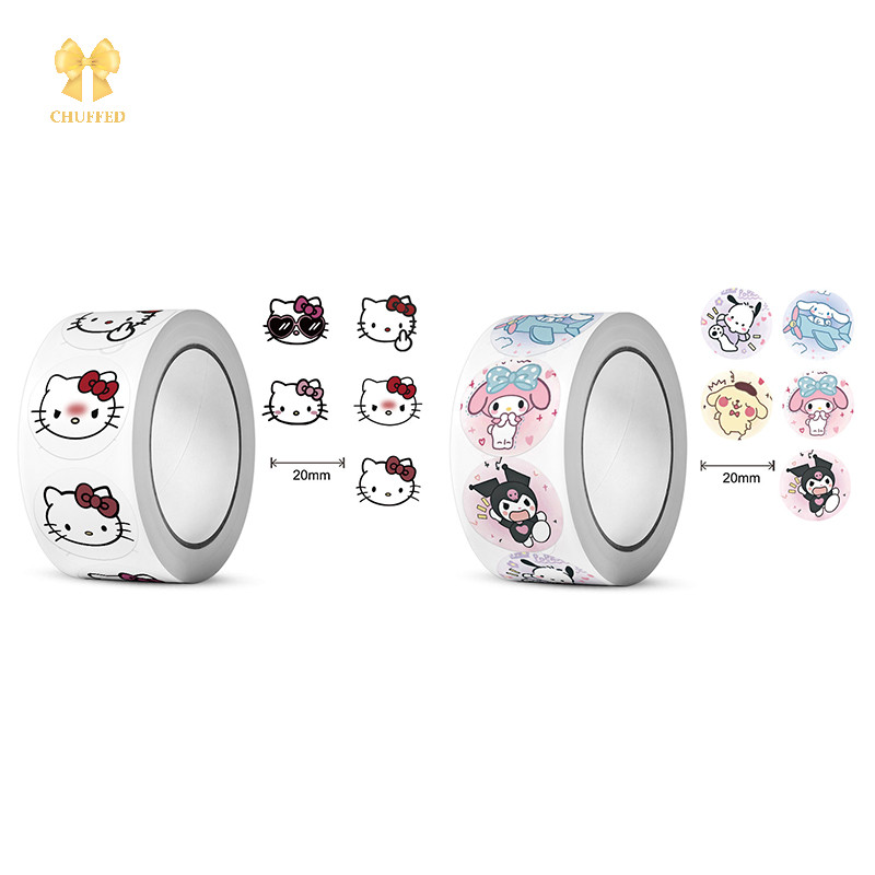 Chuffed Children Cartoon Animal Stickers Cartoon Anime Roll Stickers ...
