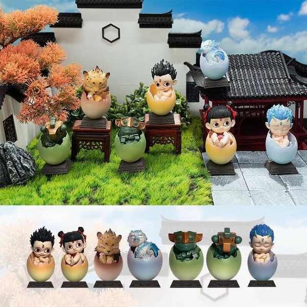 nezha figure nezha popmart Anak sihir Nezha datang ke dunia dan membuat ...
