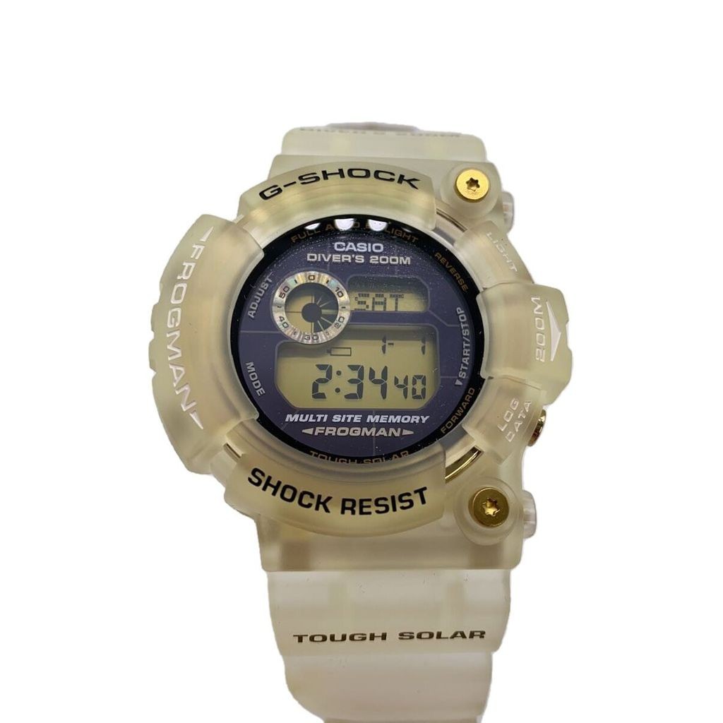 CASIO Men's Watch Solar G-SHOCK Digital White | Shopee Malaysia