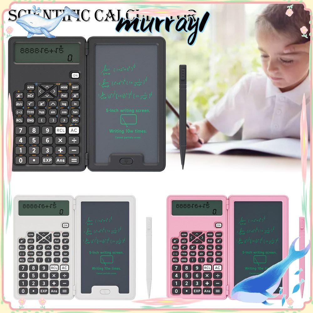 MURRAY1 Scientific Calculators, 10-Digit LCD Notepad Math Calculator ...