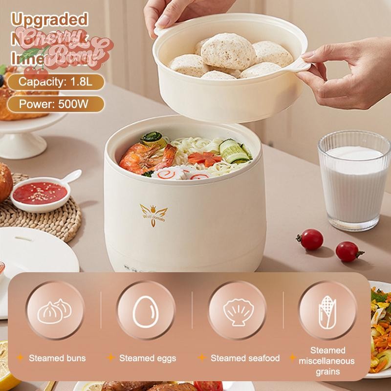 (Cherry Bomb) Multifunctional Electric Mimi Cooker Smart Multifunction ...