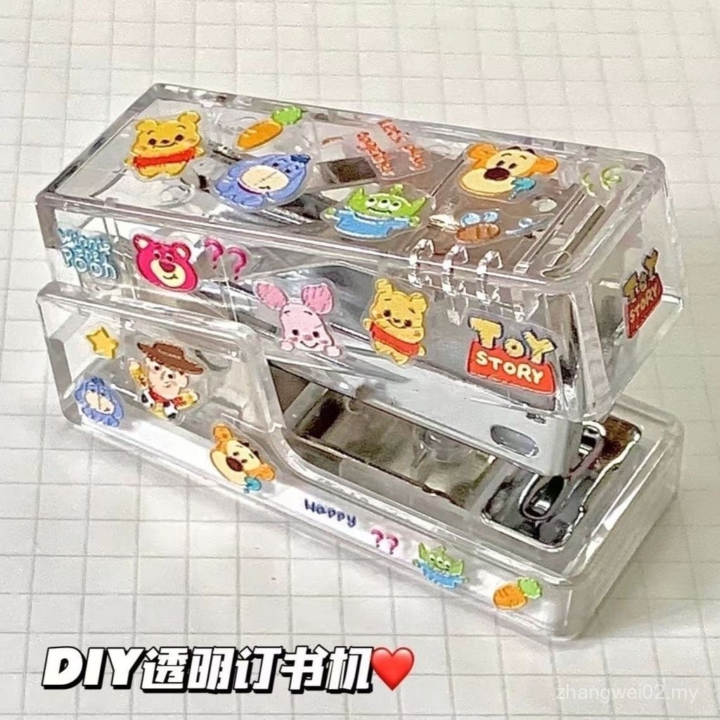 [Looking Back 994 People] DIY Transparent Stapler Toy Story Sticker ...