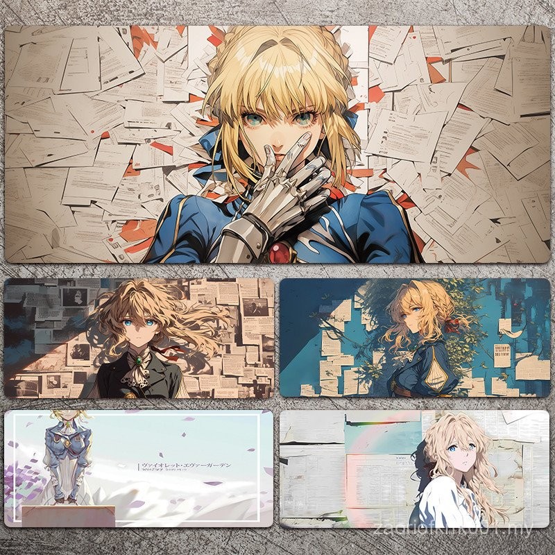 Violet Evergarden Anime Computer Desk Mat GL3O | Shopee Malaysia