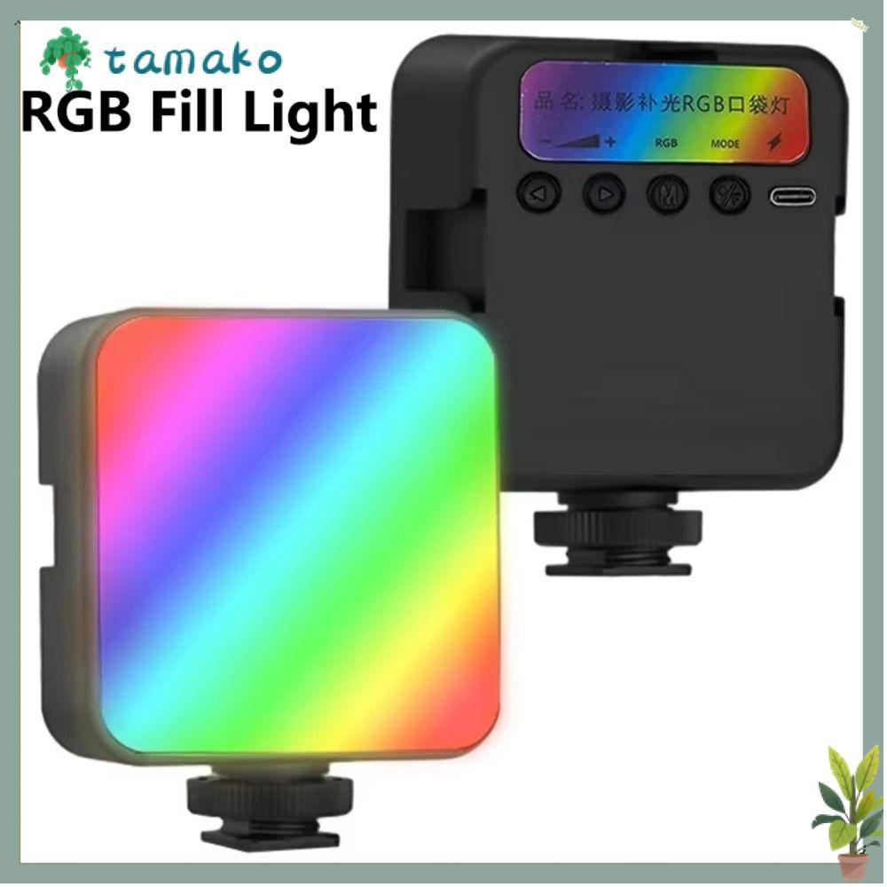 TAMAKO Fill Light, Full Color 2500K-7000K LED Video Light, Portable ...