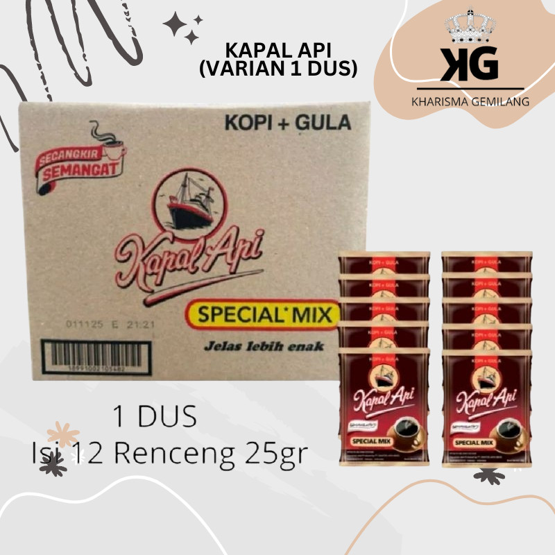 Kg - Kapal Api COFFEE 23 Grams (1 DUS CONTAINS 12 PLANS) Kapal Api ...