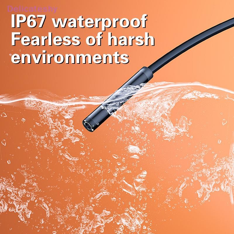 Delicateshy Mini Camera 7mm 2M Hard Wire Android Type-C USB Car ...