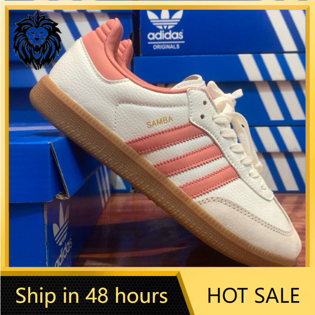 Adidas SAMBA OG WHITE PEACH VIETNAM Women's SNEAKERS | Shopee Malaysia