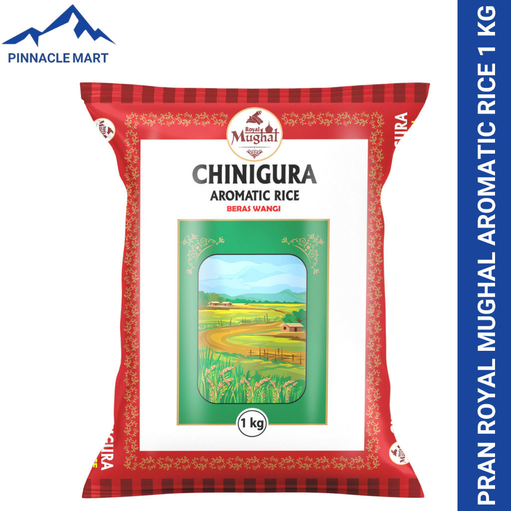 PRAN ROYAL MUGHAL CHINIGURA AROMATIC RICE 1 KG | Shopee Malaysia