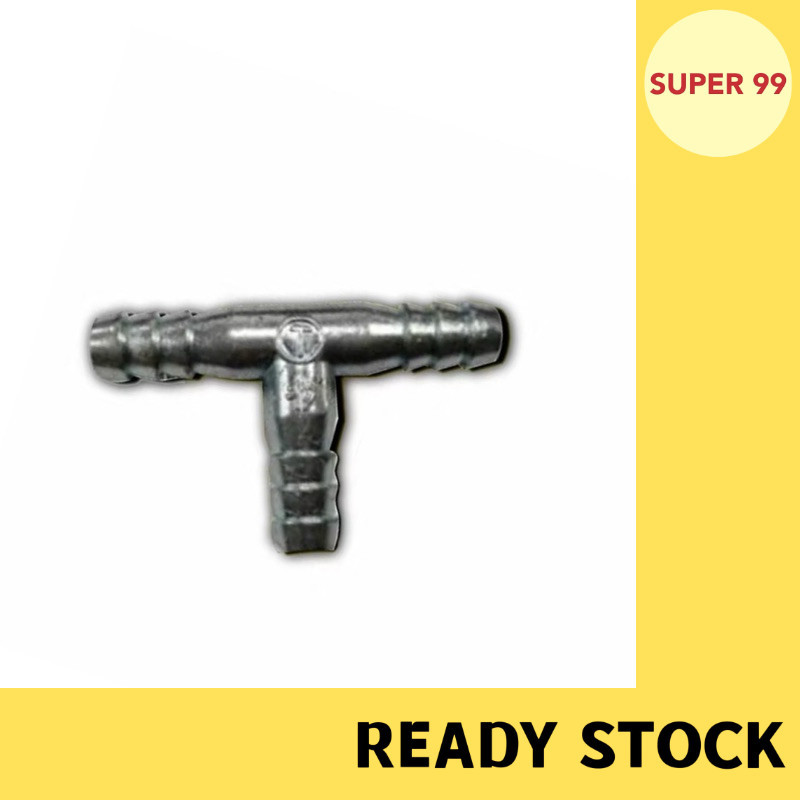 GELOOF Gas Hose Connector Tee-Joint 3 Way / Penyambung Wayar Gas / Gas ...