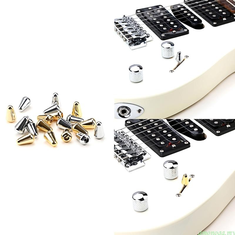 amonoqa 20Pcs Guitar Switch Tip 3 Way Guitar Switch Knob Tip Cap Copper ...