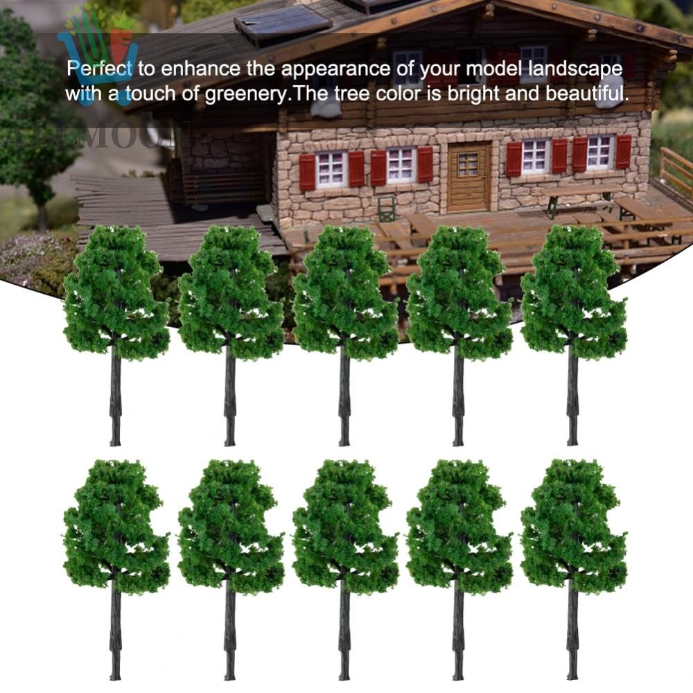 Decorate Your Model Train Layout with 10pcs Train Railway Model Trees ...