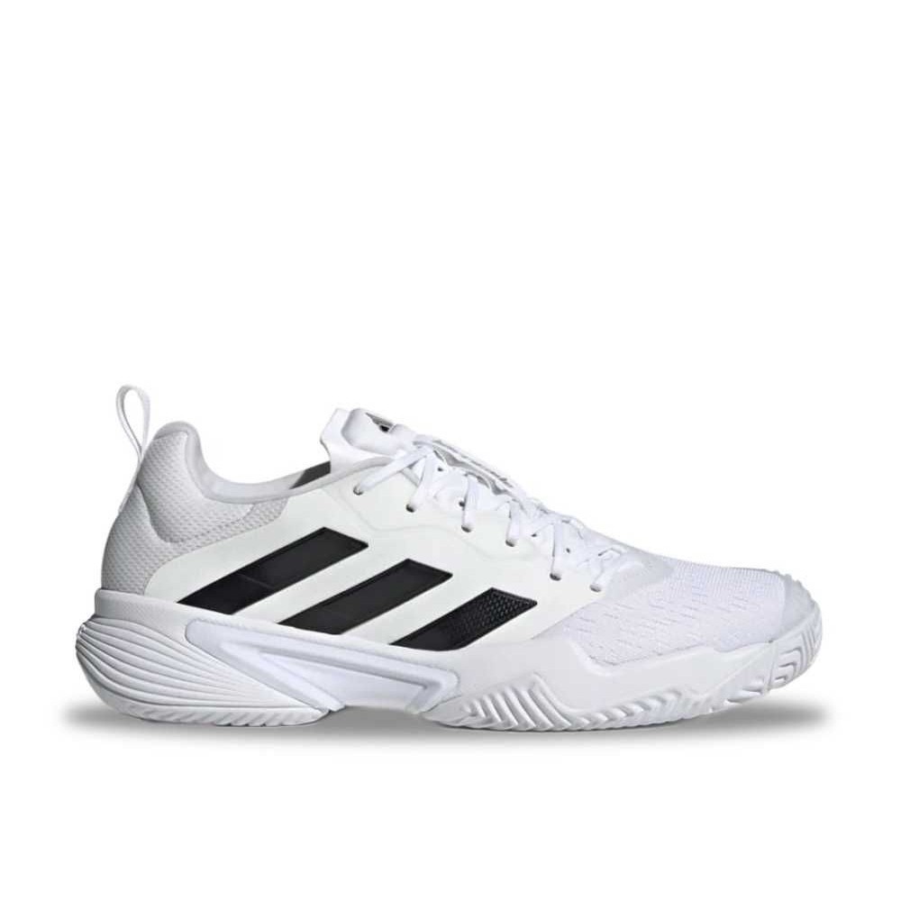 adidas Barricade Tennis Footwear White Core Black Matt Silver Unused ...