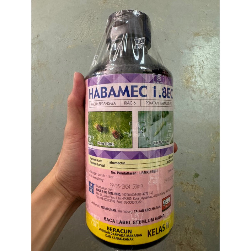 1L Habamec 1.8EC HALEX SAMA Abamectin/Abinsec/Kenmec/Envoy/Attic/Agr ...