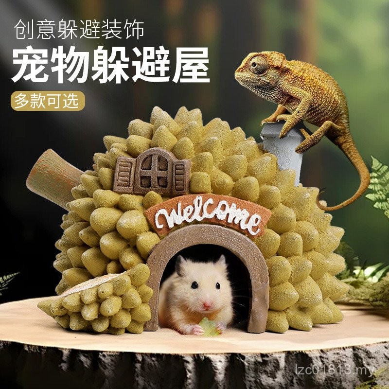Spider Landscaping Reptile Pet Turtle Hiding Hide House Fruit Hamster ...