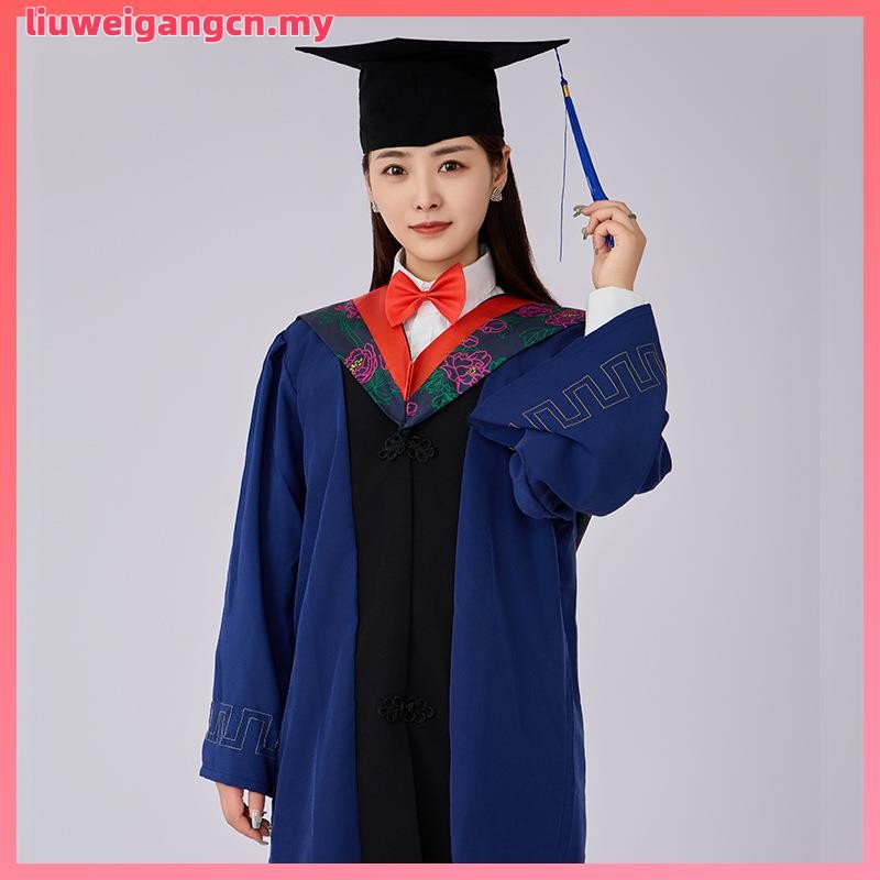 Women Men University Graduation Gown Student High School Uniforms Team ...