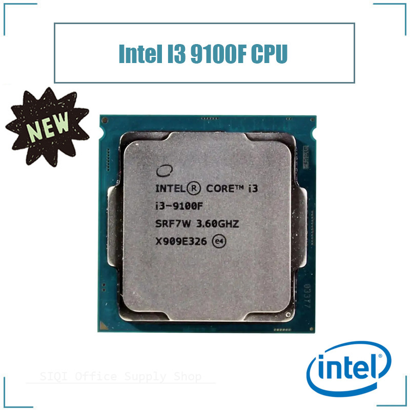 Intel I3 9100F CPU Motherboard Supported CPU LGA1151 Quad-Core Intel ...