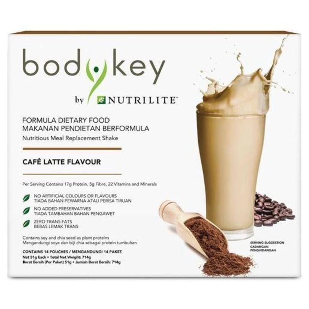 【Buy 5 get 2 free】BodyKey by Nutrilite Meal Replacement Shake （Berry ...
