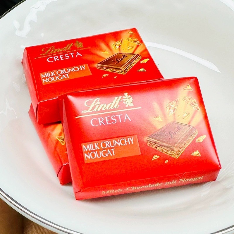 Lindt Row Milk Hand Packaging Imported Crispy Praise Chocolate with ...